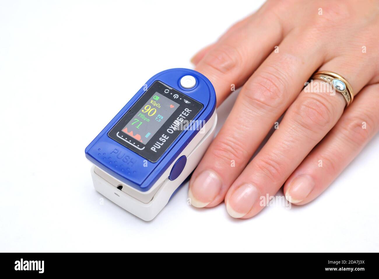 Pulse oximetry device High Resolution Stock Photography and Images - Alamy