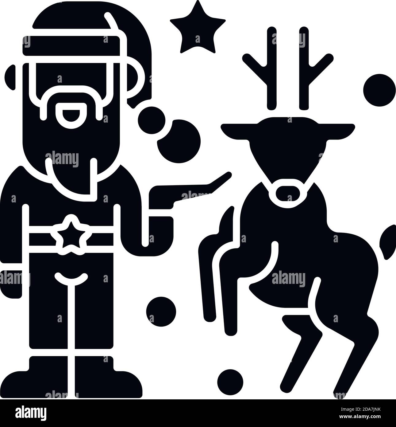 Night christmas home Black and White Stock Photos & Images - Alamy