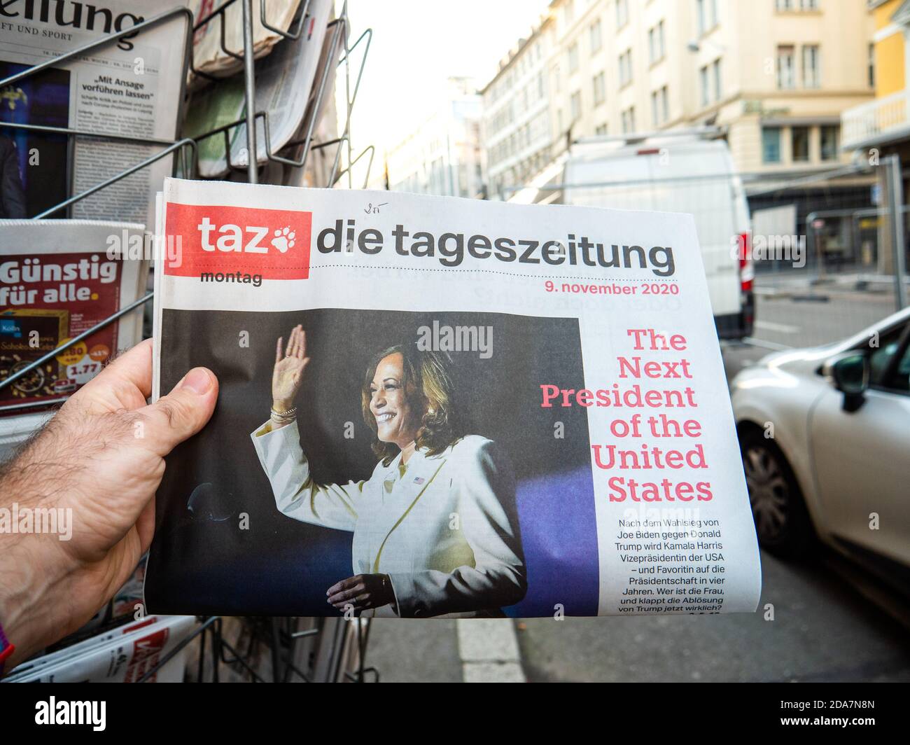Taz newspaper hi-res stock photography and images - Alamy