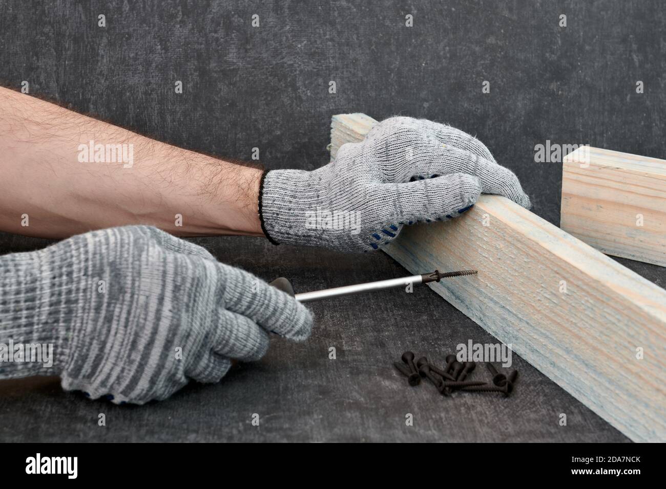 Install screws hi-res stock photography and images - Alamy
