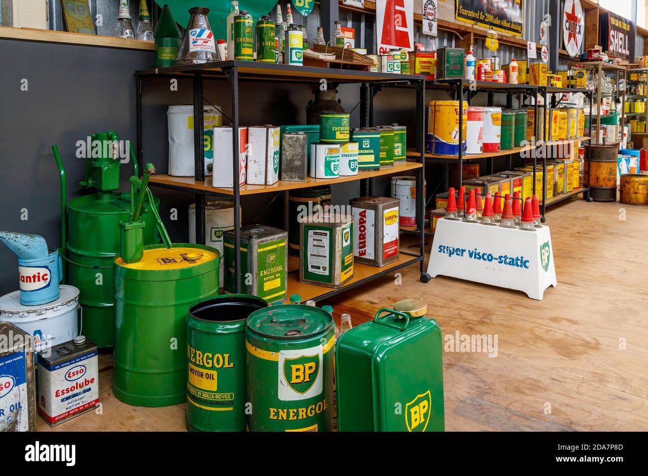 Garage and vehicle BP oils and lubricants for the automotive industry ...