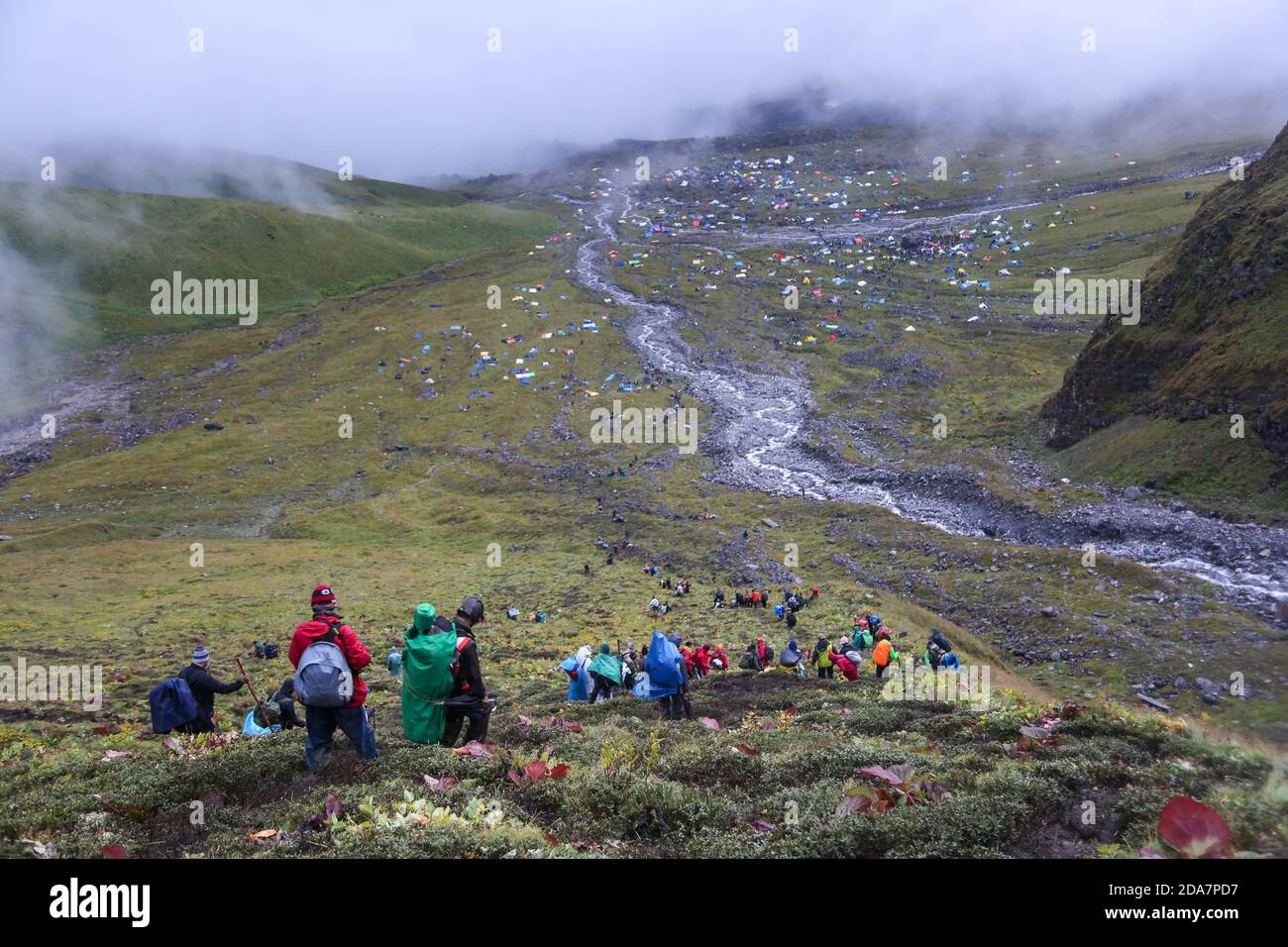 Nanda Devi Raj Jat longest religious yatra in Himalaya India. The three ...