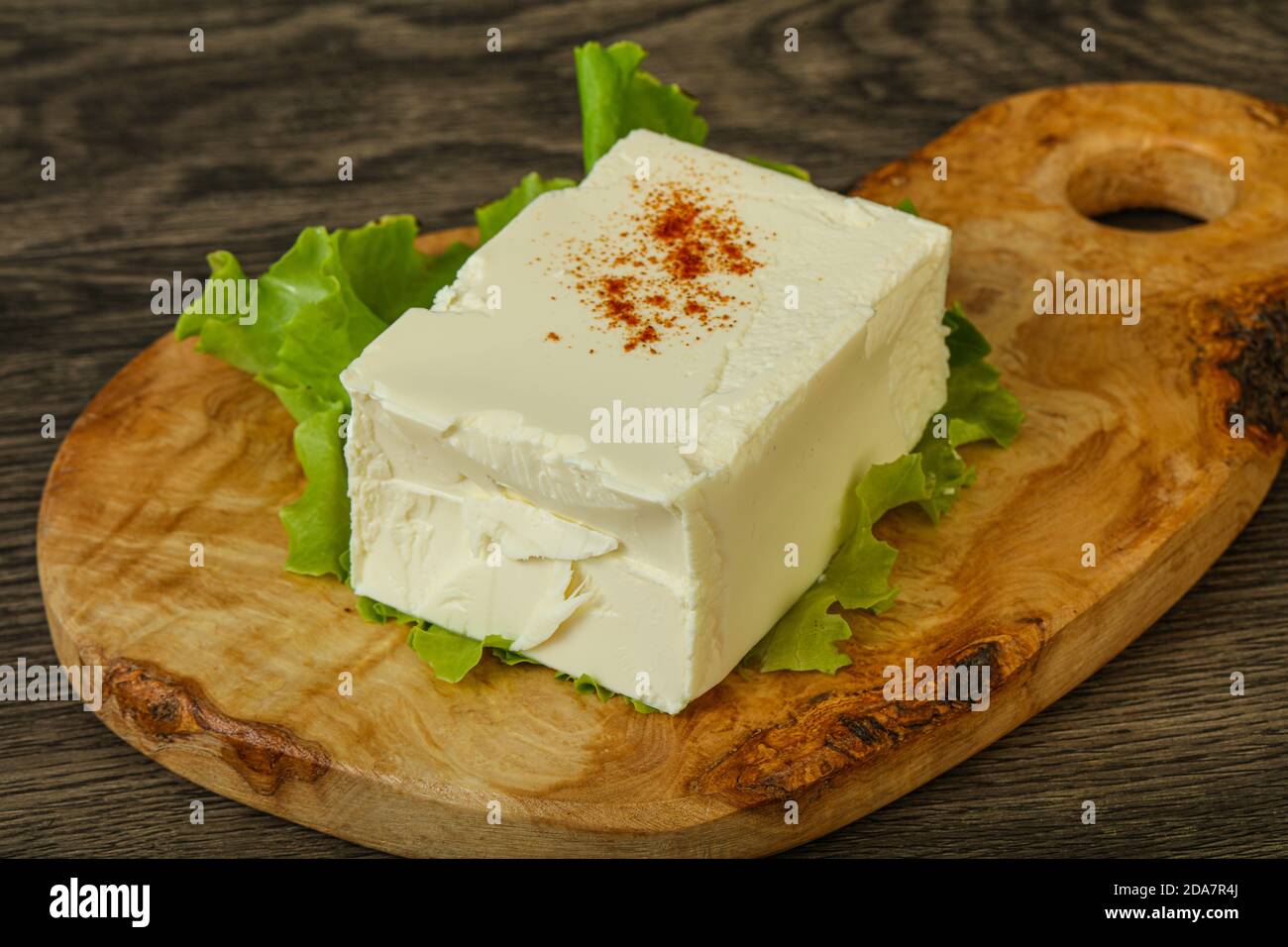 Greek traditional soft feta dairy cheese Stock Photo - Alamy