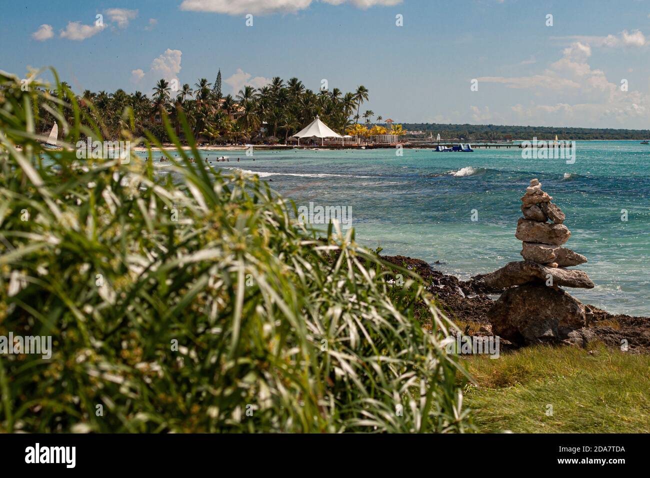 Samana town beach hi-res stock photography and images - Alamy