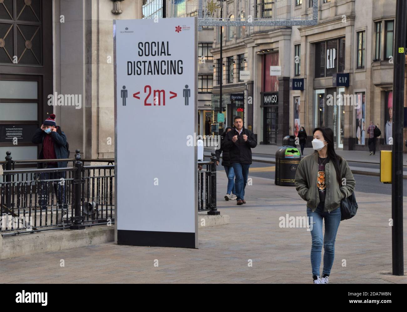 Carnaby street face mask woman hi-res stock photography and images - Alamy