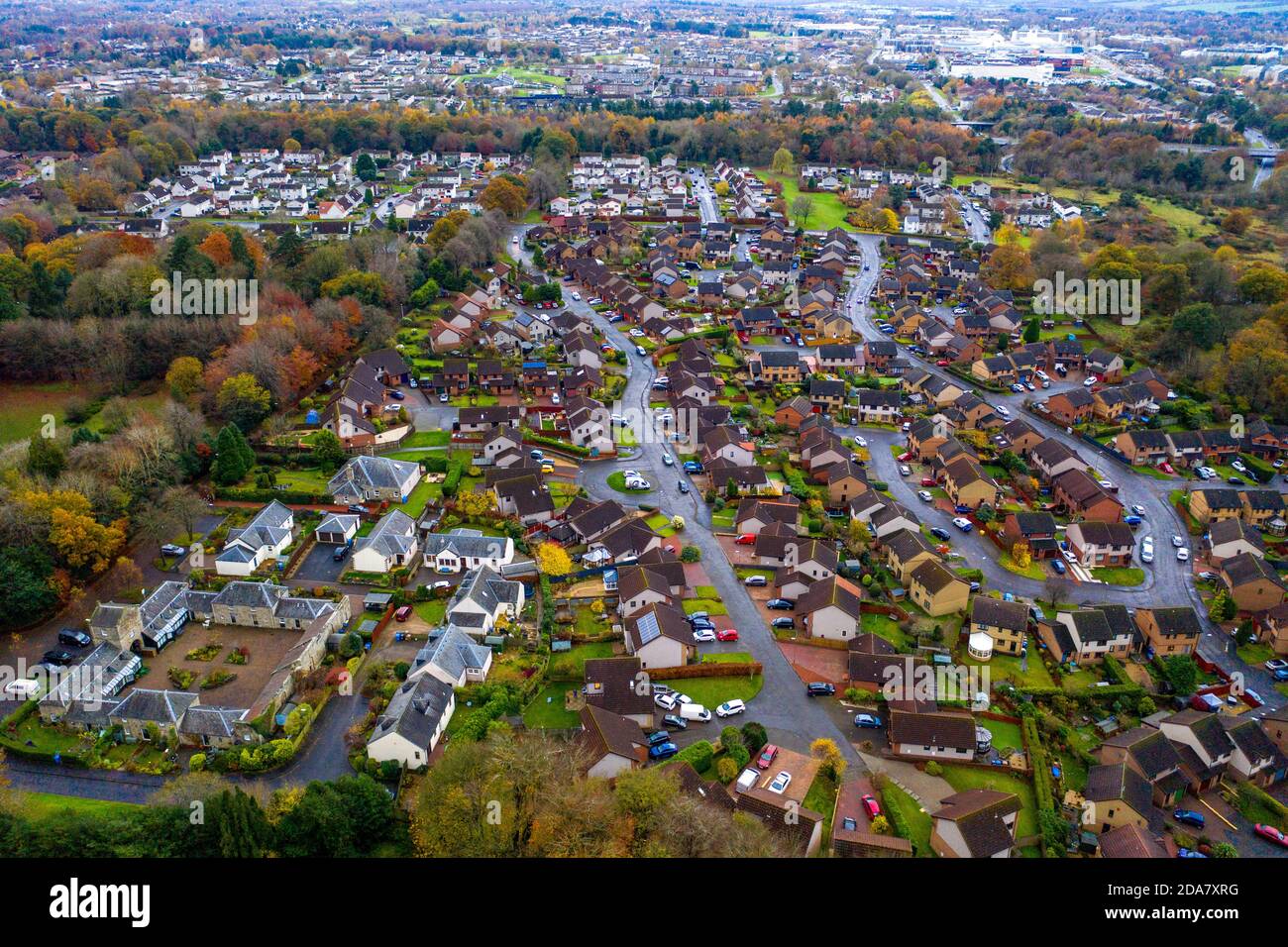 Aerial mid calder hi-res stock photography and images - Alamy