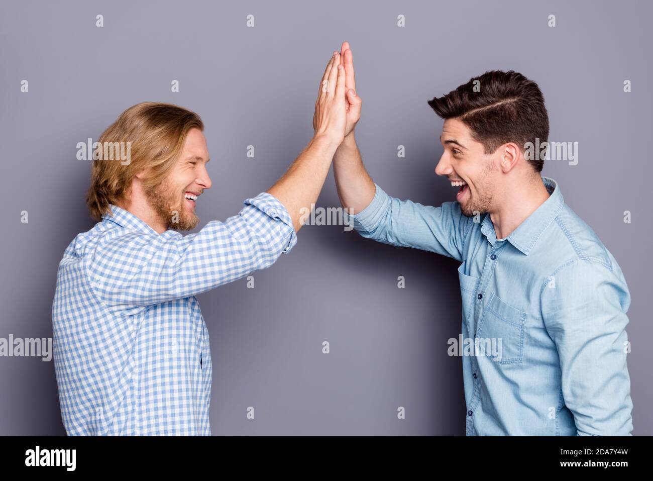 Two man buddy team hi-res stock photography and images - Alamy