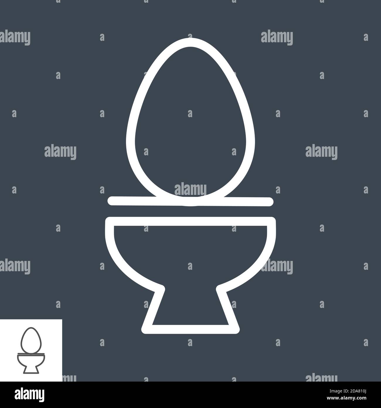 Toilet Line Icon Stock Vector Image & Art - Alamy