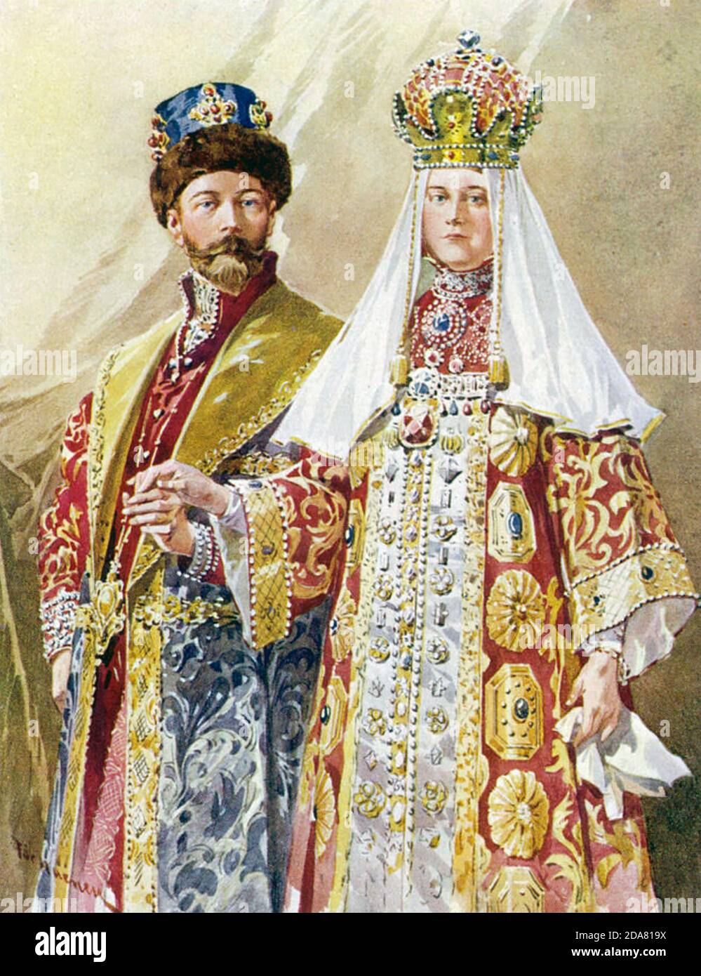 Nicholas and alexandra hi-res stock photography and images - Alamy