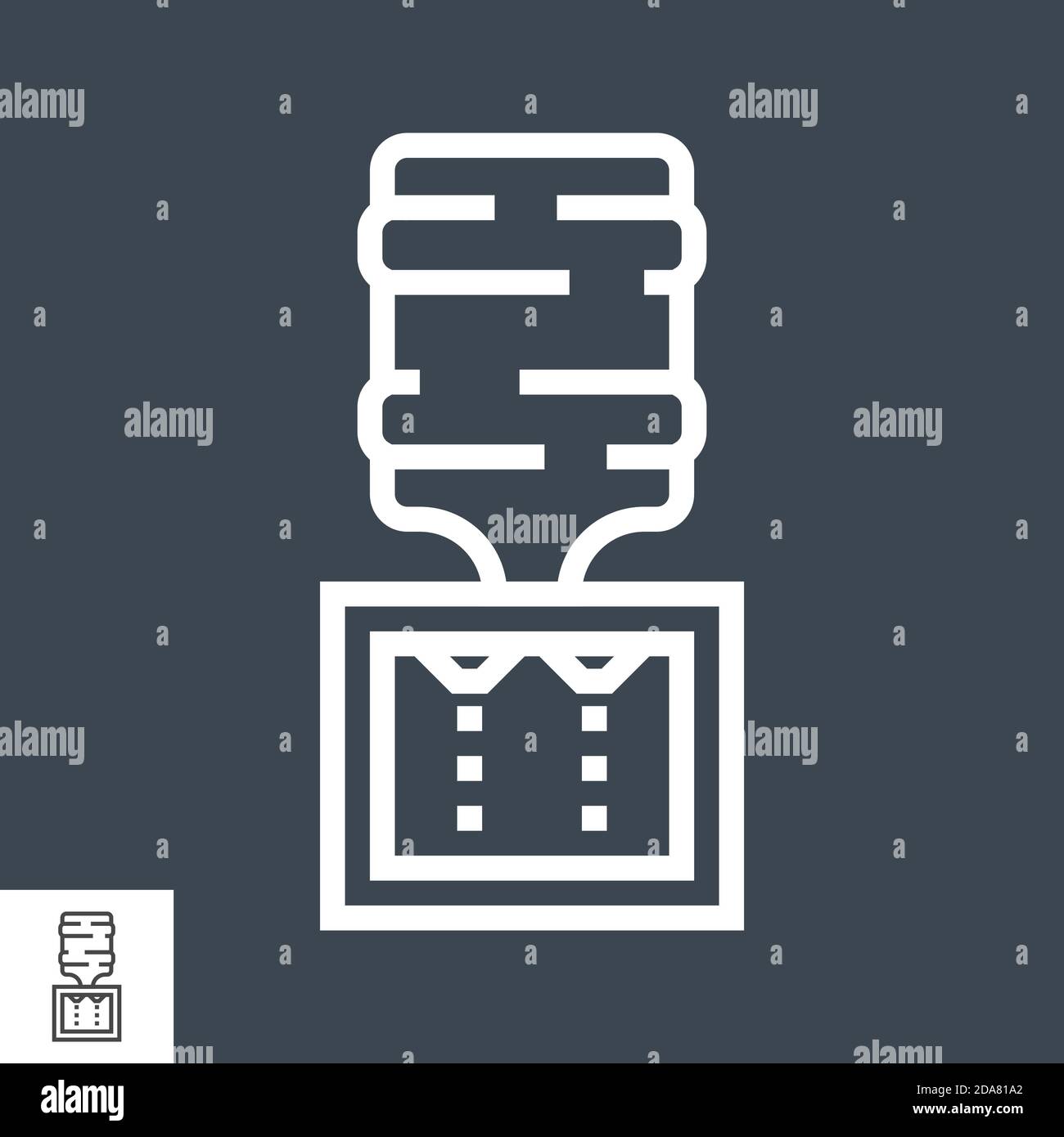 Water Cooler Line Icon Stock Vector Image & Art - Alamy
