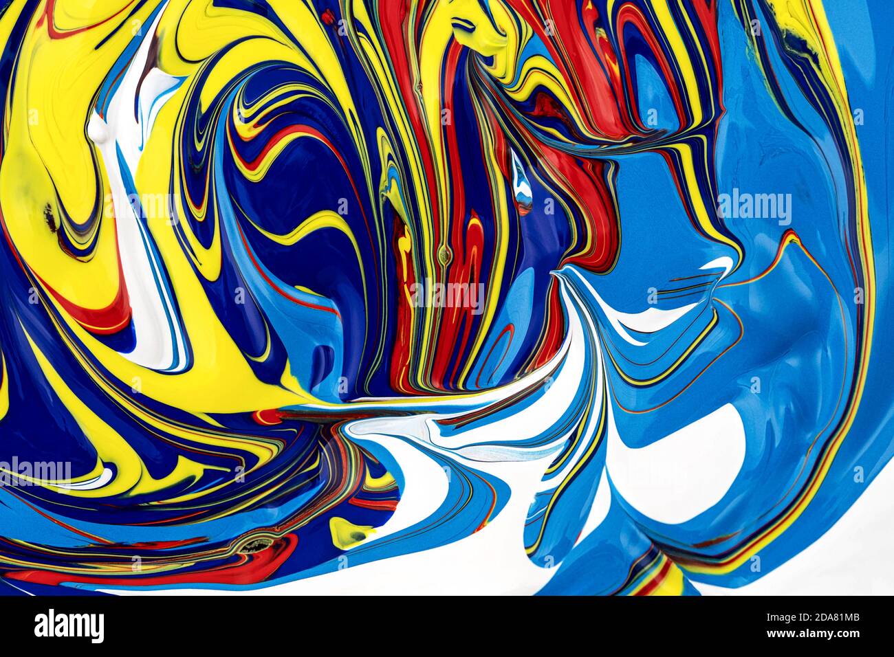 Floating paint hi-res stock photography and images - Alamy