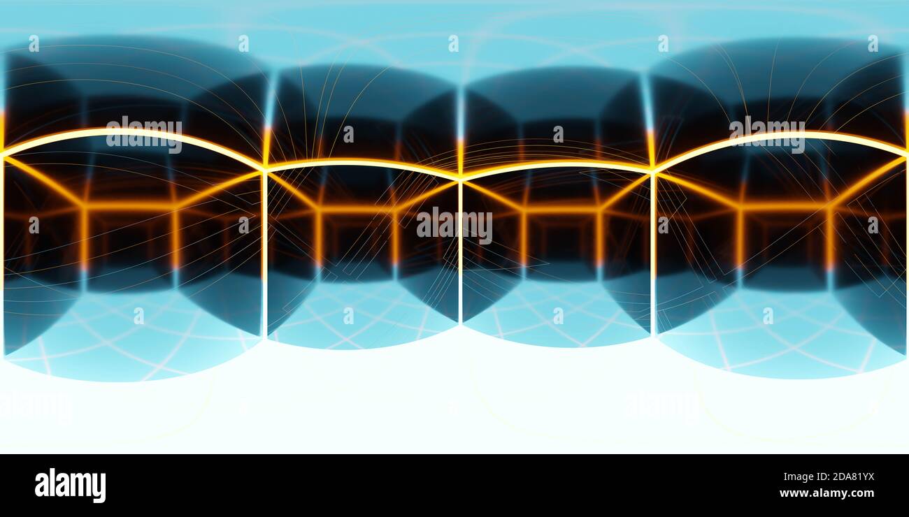 3d illustration spherical full 360 vr degrees hdr style panorama ...