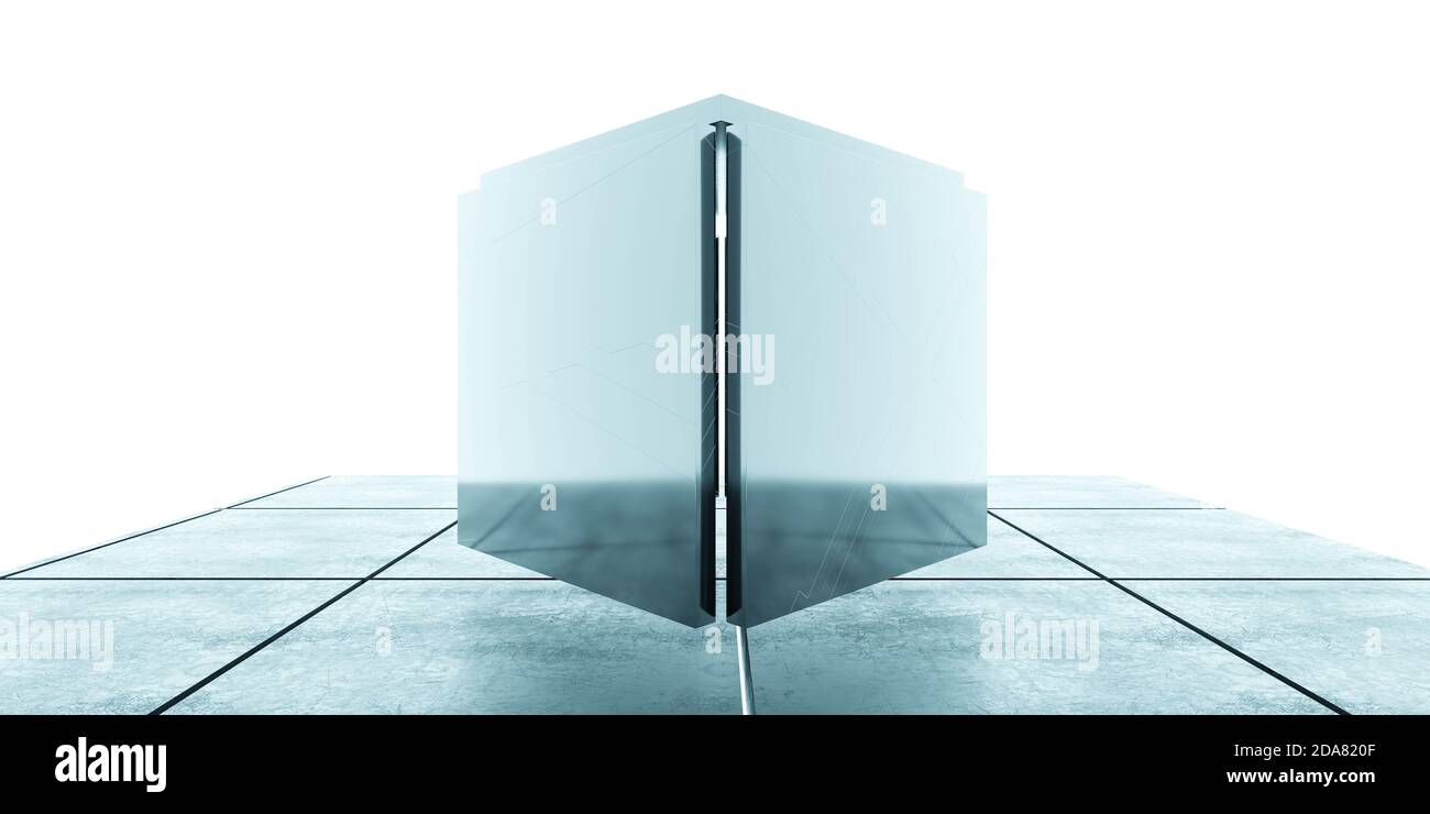 infinity technology matrix abstract background 3d rendering ...