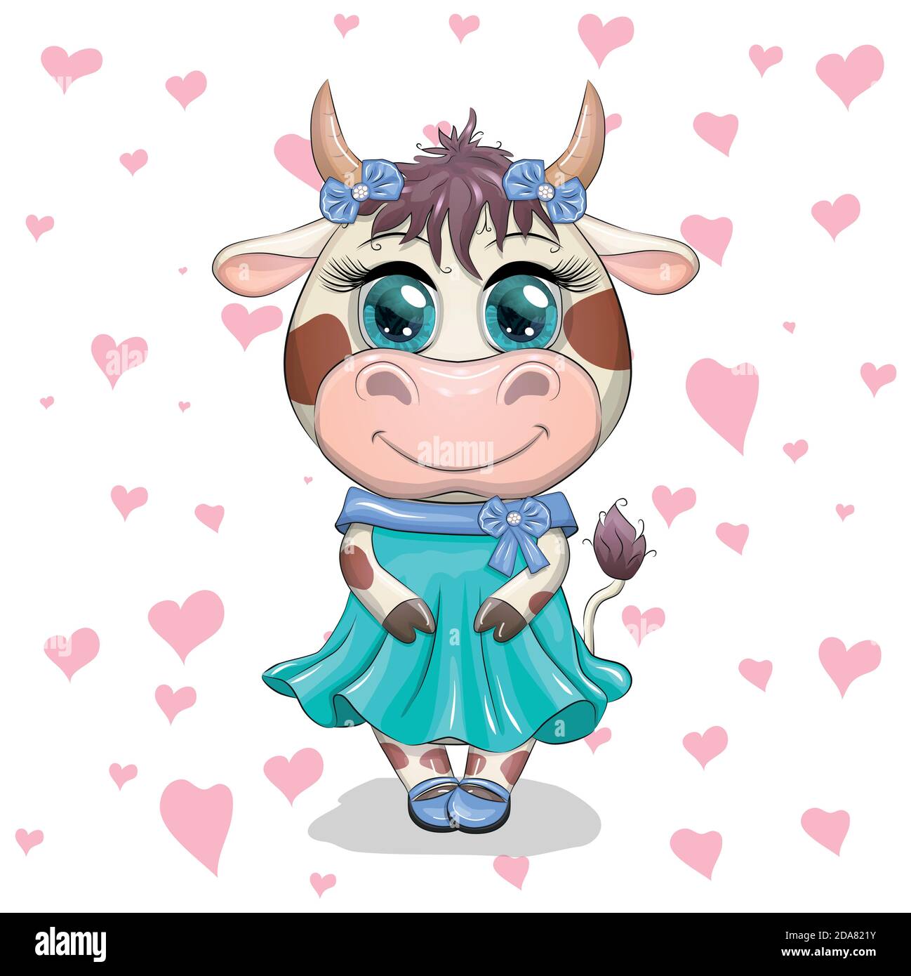 Princess the cow Cut Out Stock Images & Pictures - Alamy