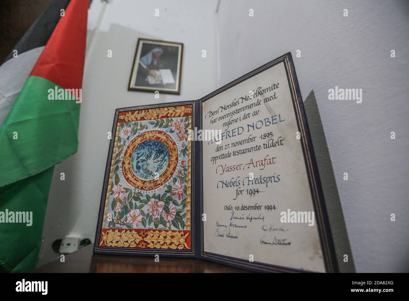 Nobel Peace Prize Certificate