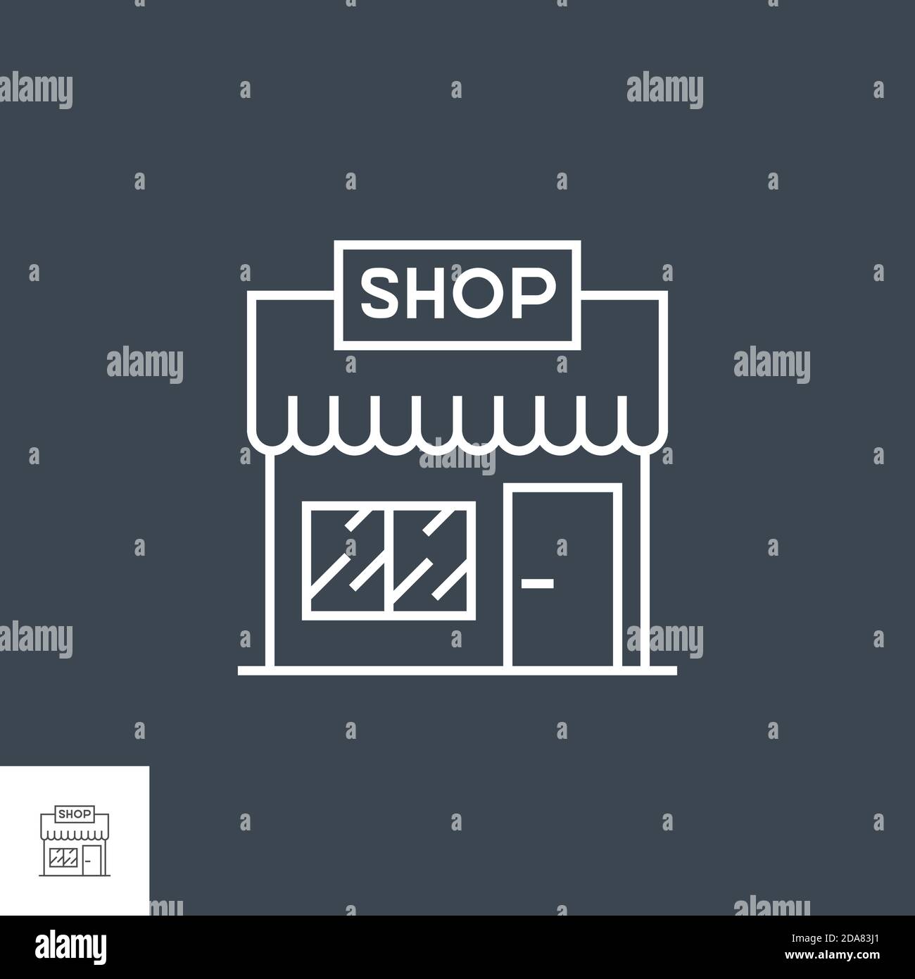 Town retail space Stock Vector Images - Alamy