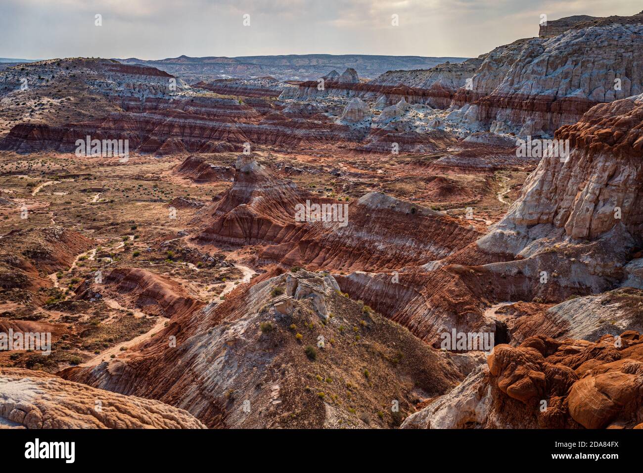 The Toadstool Trail leads to an area of hoodoos and balanced rock ...