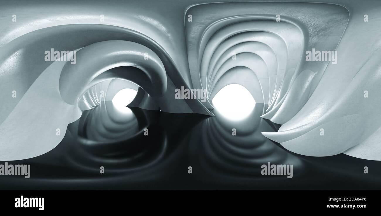 black 3d illustration spherical full 360 vr degrees hdr style panorama ...