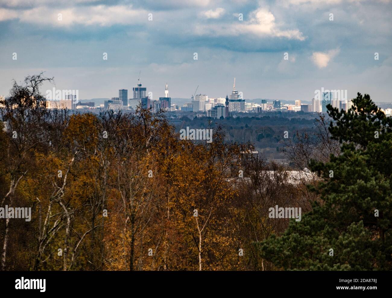 Birmingham city centre skyline hi-res stock photography and images - Alamy