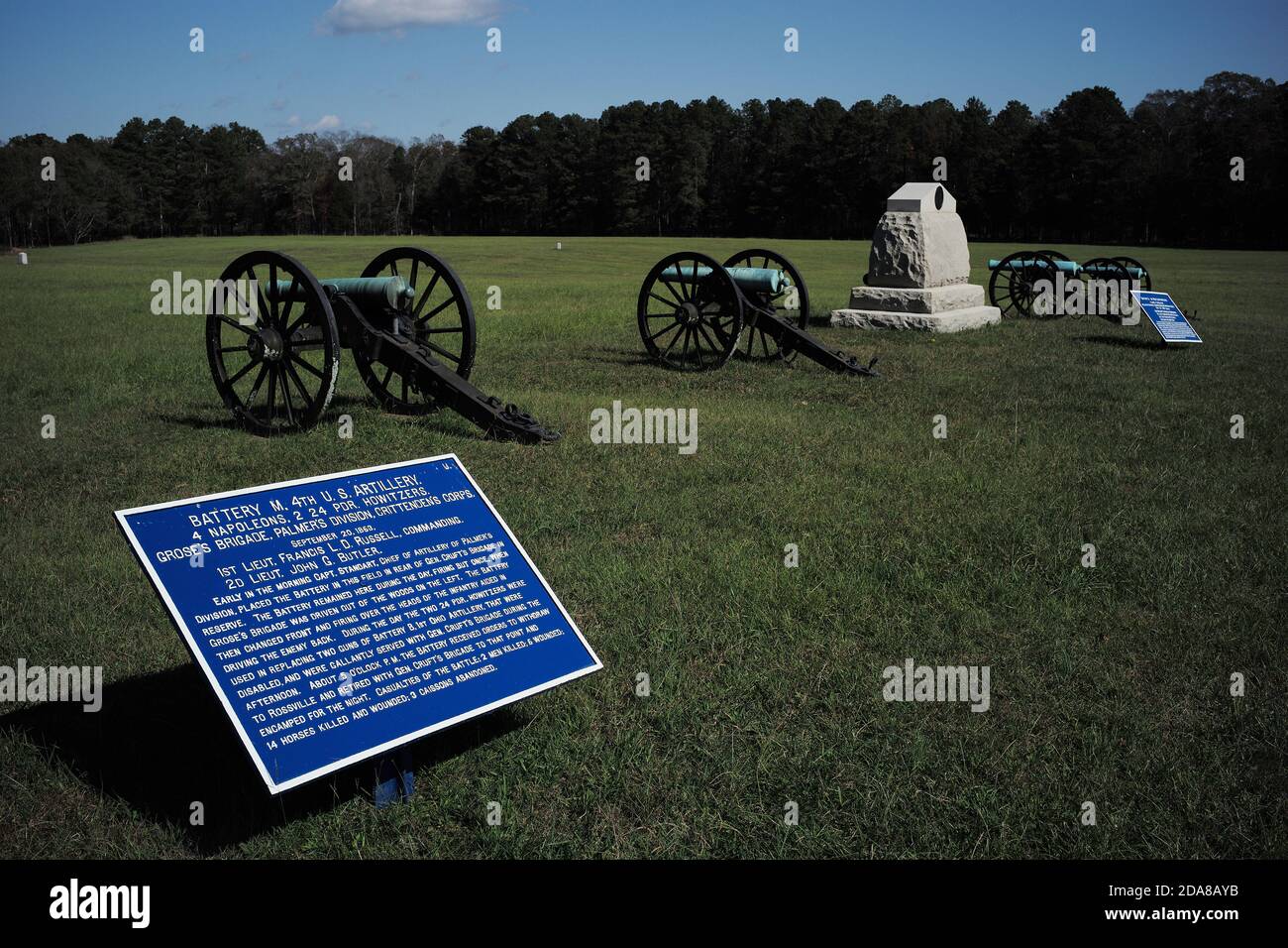 Chickamauga Battlefield Reenactment