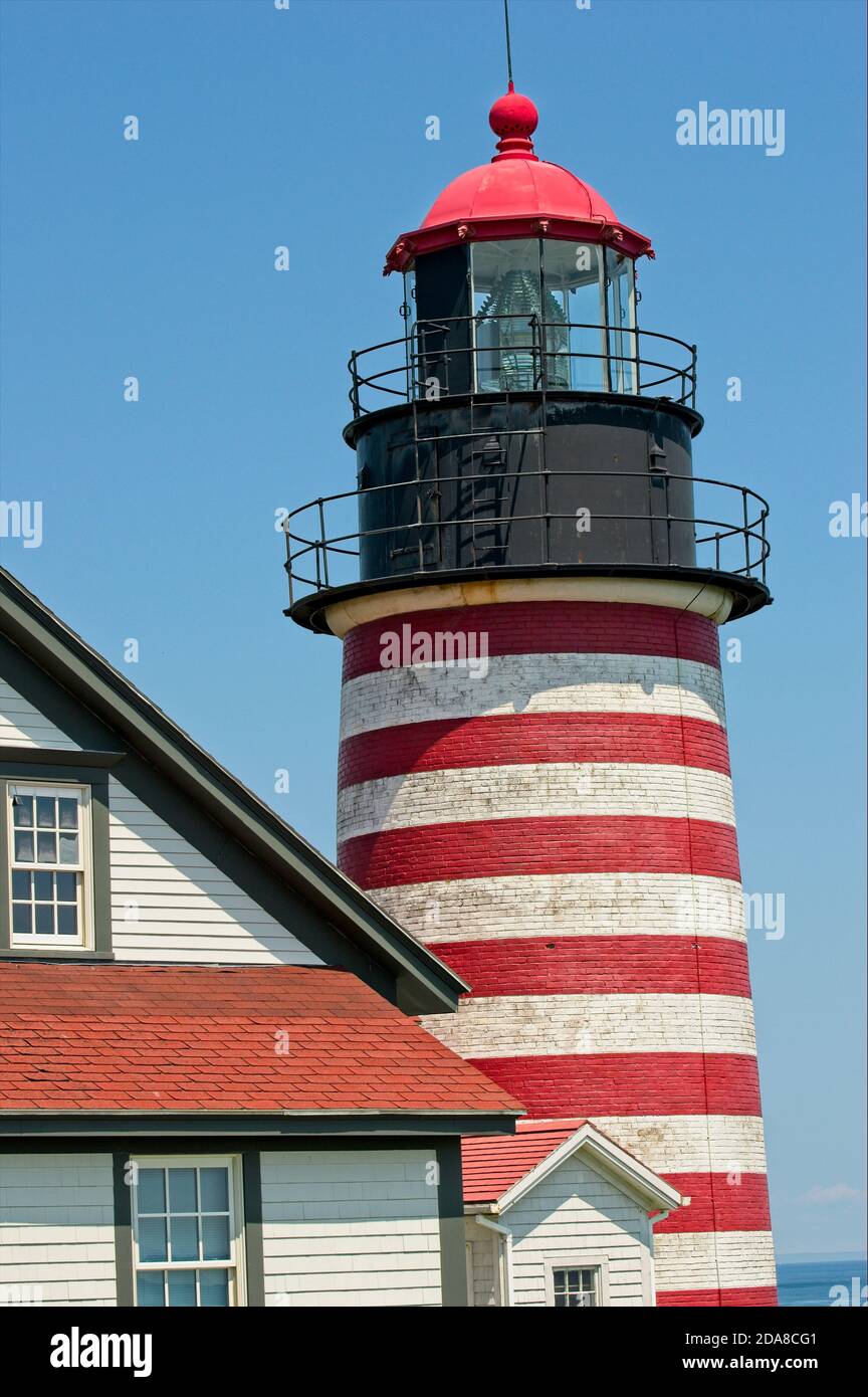 Lubec channel light hi-res stock photography and images - Alamy