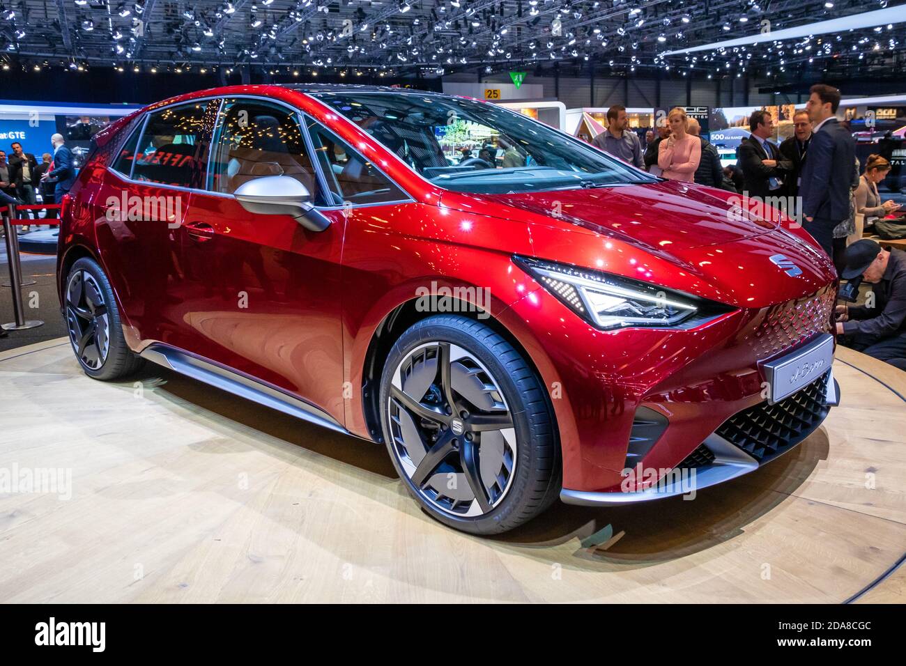 SEAT el-Born concept car at the 89th Geneva International Motor Show ...