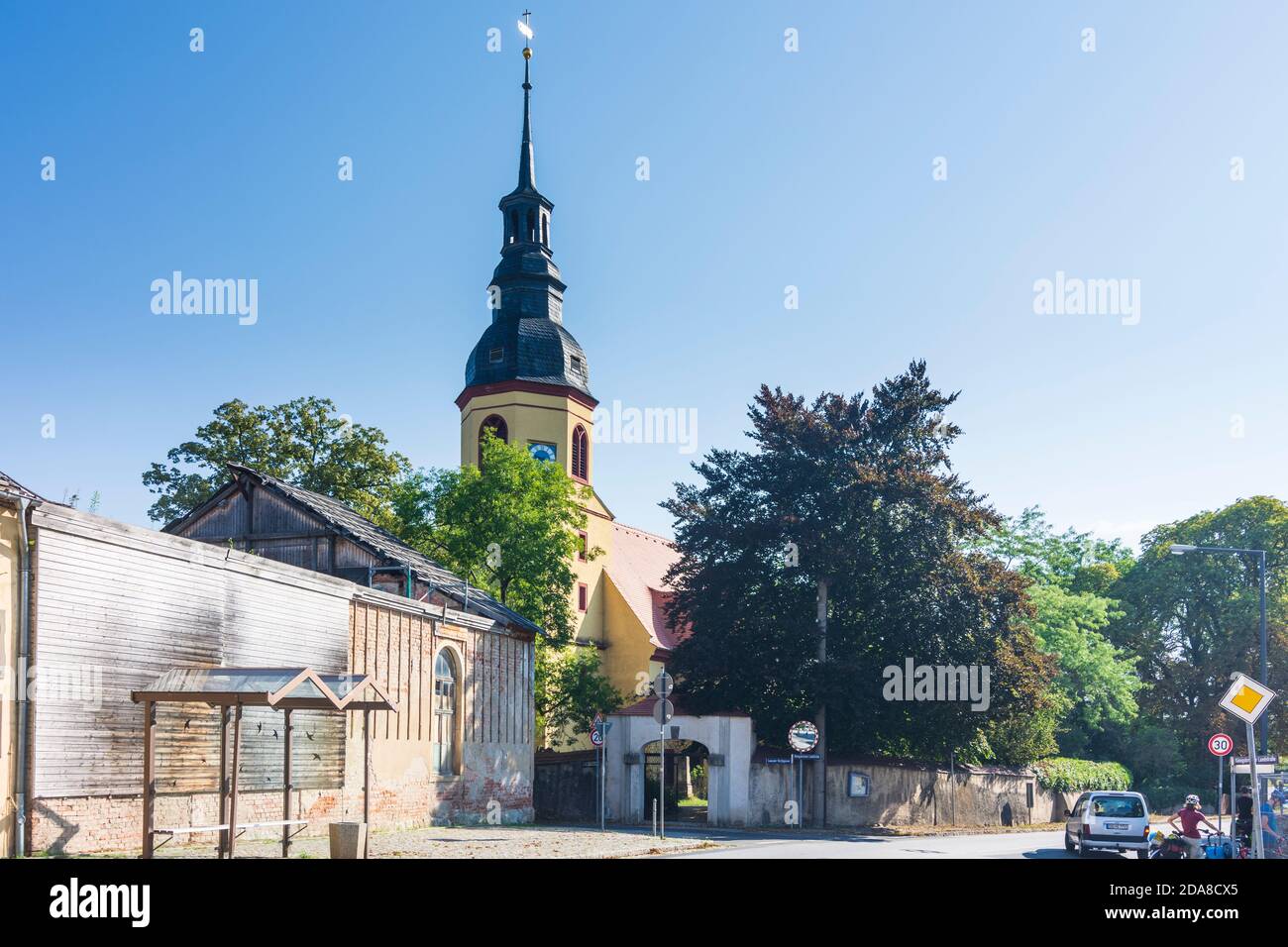 Dresden: church in Lausa, , Sachsen, Saxony, Germany Stock Photo - Alamy
