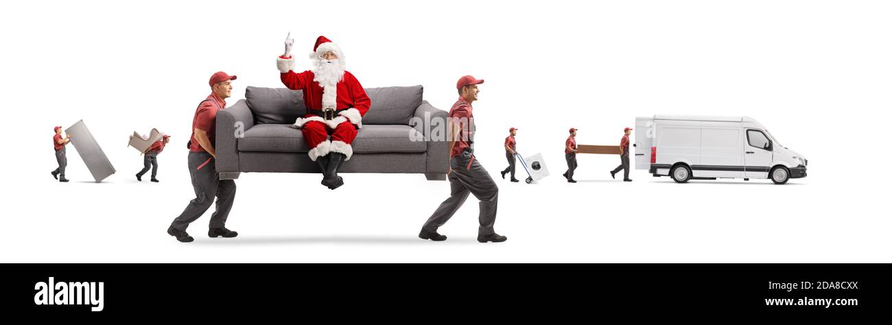 Delivery man loading up his vehicle hi-res stock photography and images ...