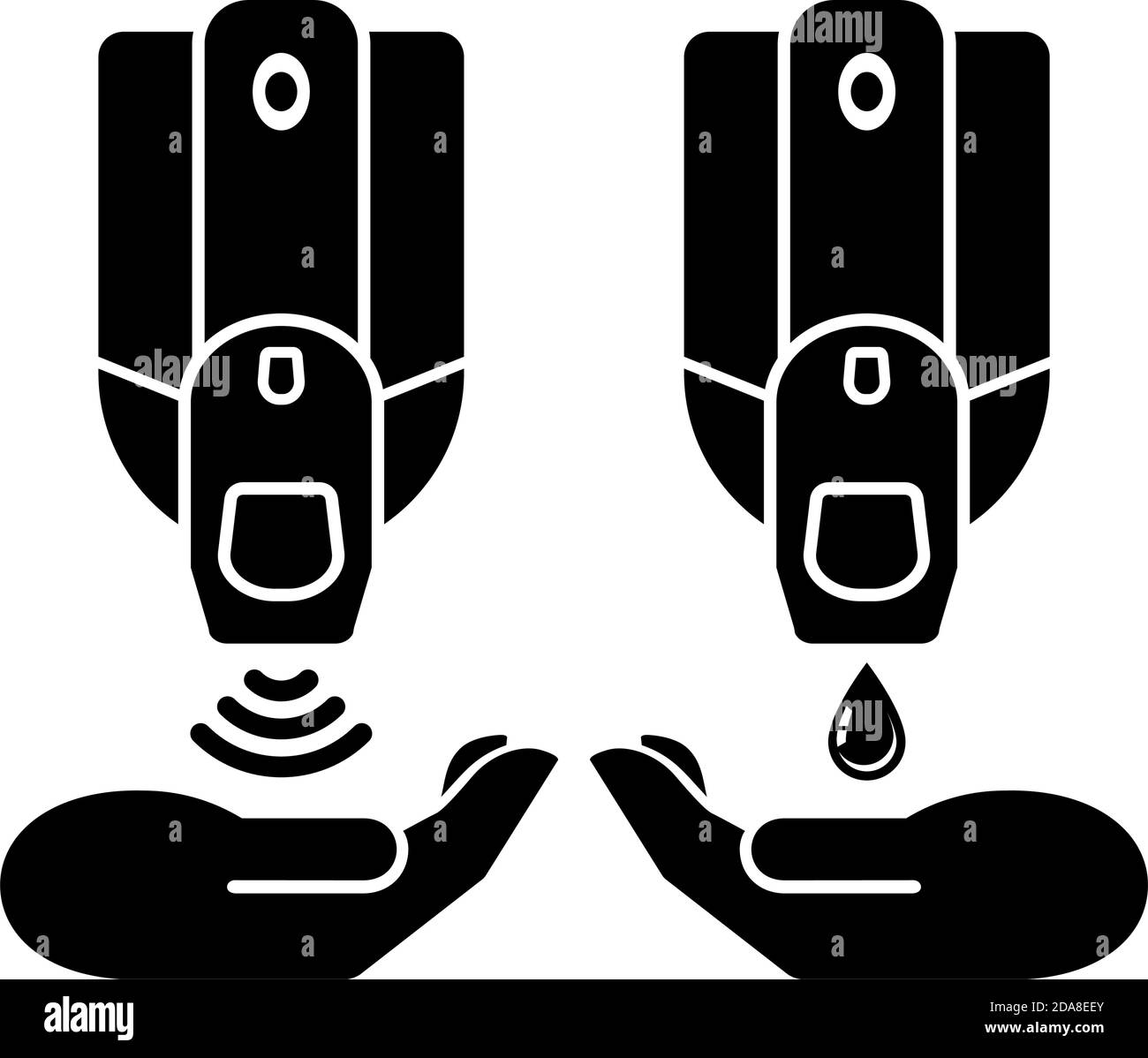 Automatic Sensor Touchless Hand Sanitizer Disinfectant Dispenser ...