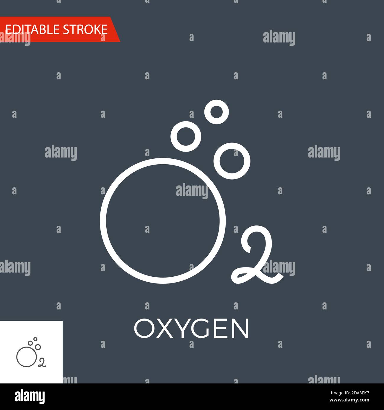 Oxygen Vector Icon Stock Vector Image & Art - Alamy