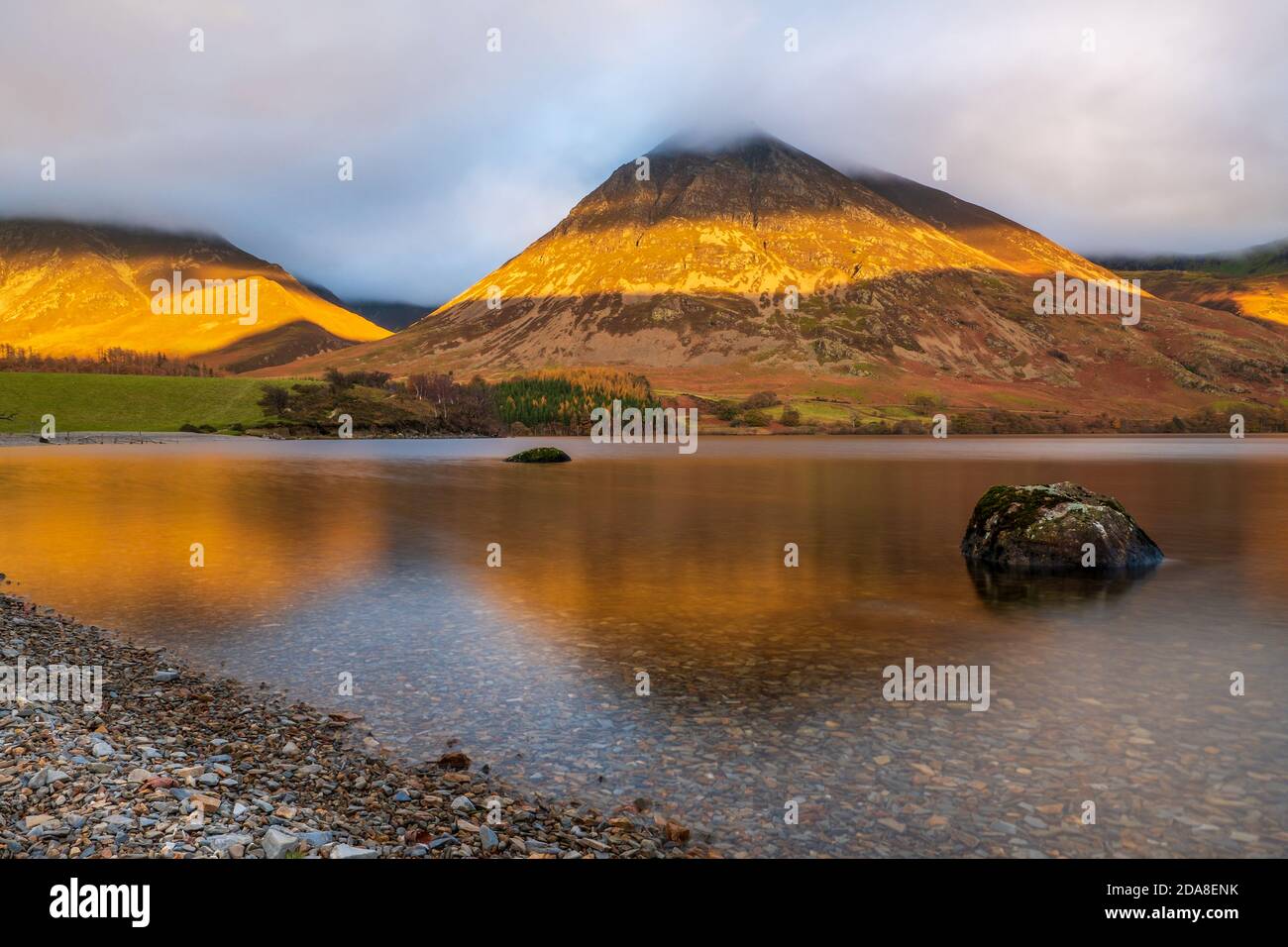 Grasmoor, a mountain in the north west Lake District National Park ...