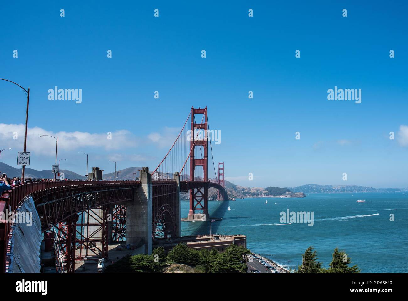 Golden Gate Bridge view Stock Photo - Alamy