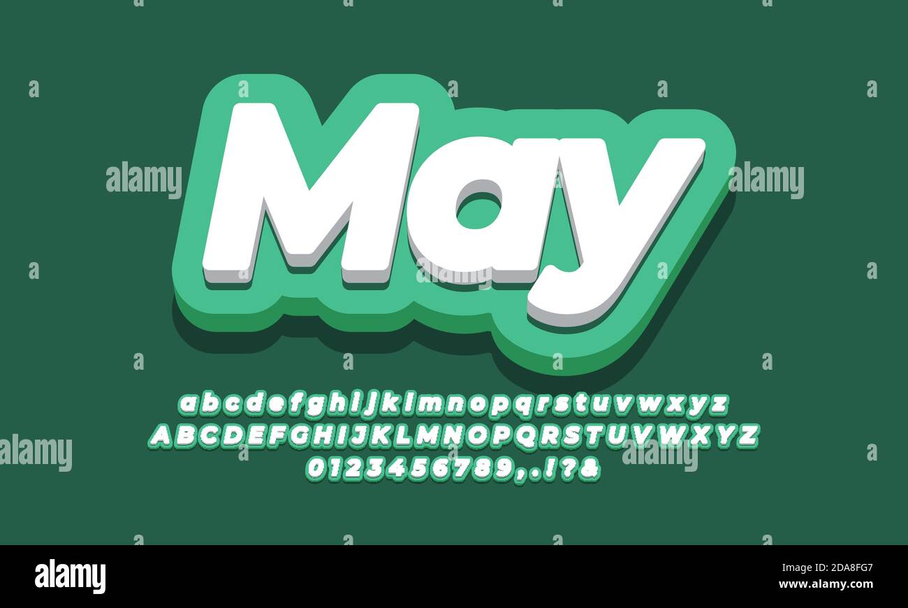 May month Stock Vector Images - Alamy