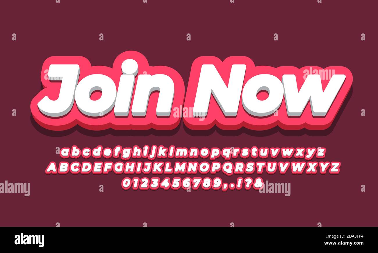 Join by text Stock Vector Images - Alamy