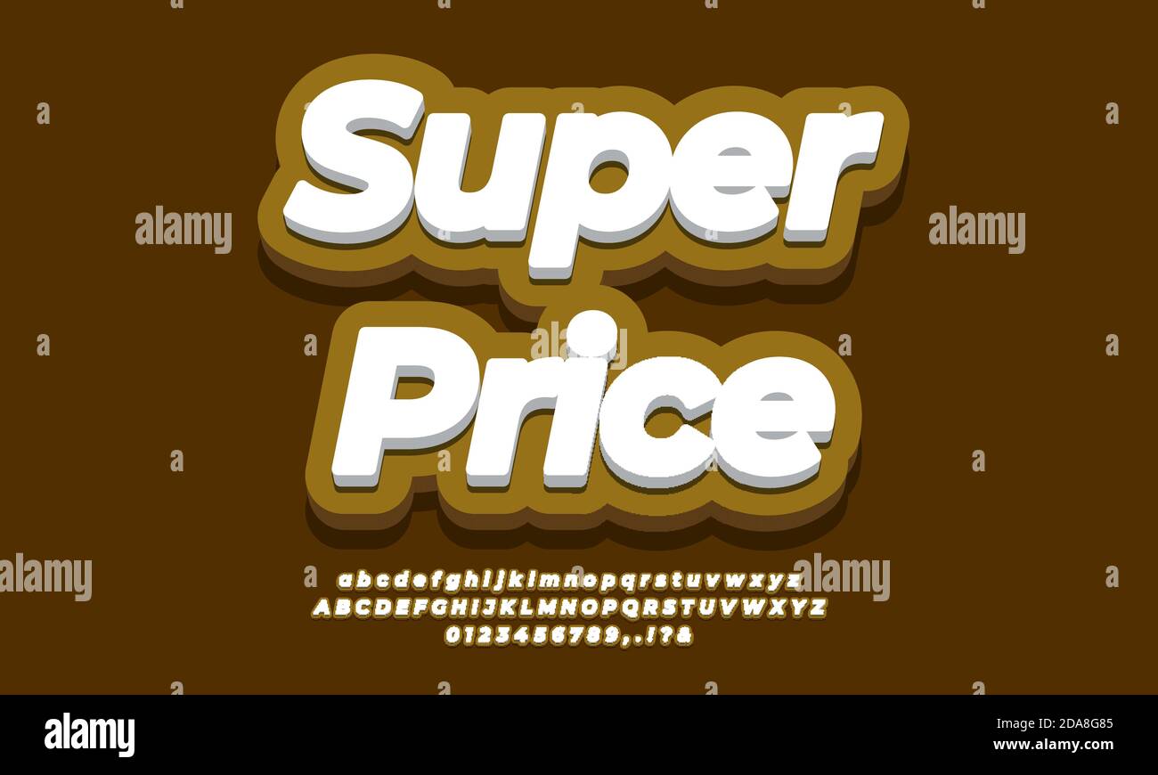 3d render price tag Stock Vector Images - Alamy