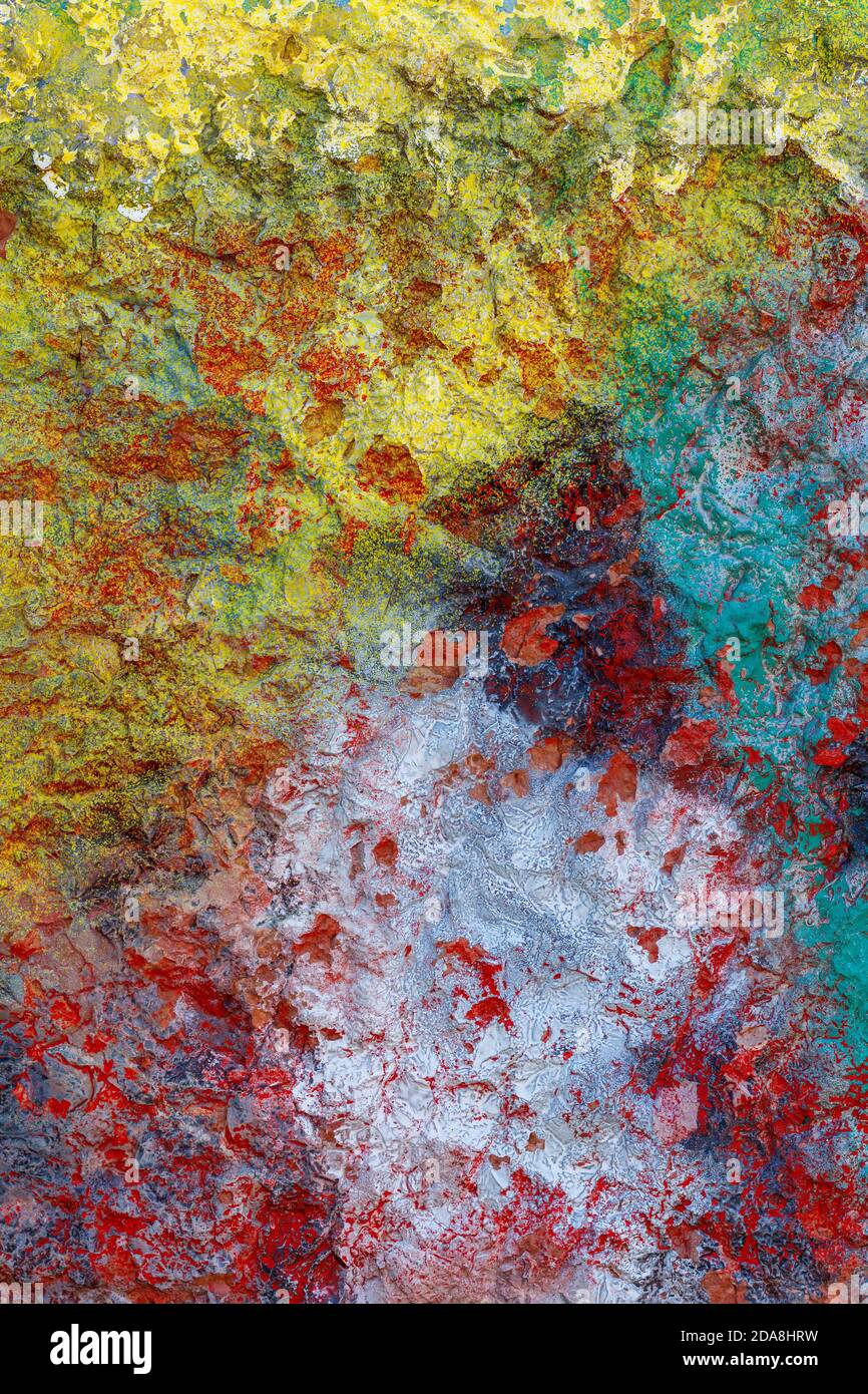 Multi-color Painted Natural Stone Texture Stock Photo - Alamy
