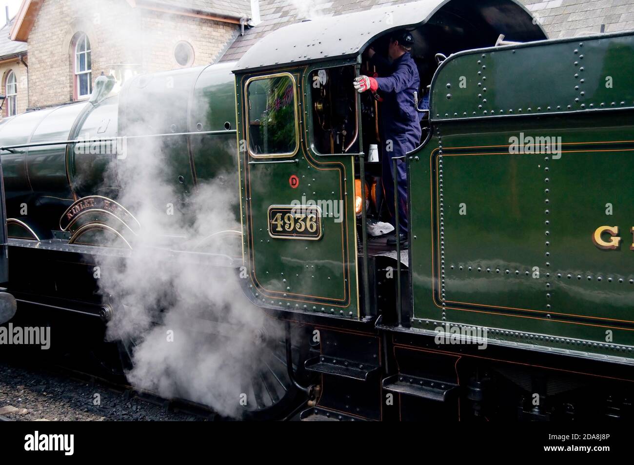 Steam Train Locomotive Severn Valley Railway Kidderminster England UK ...