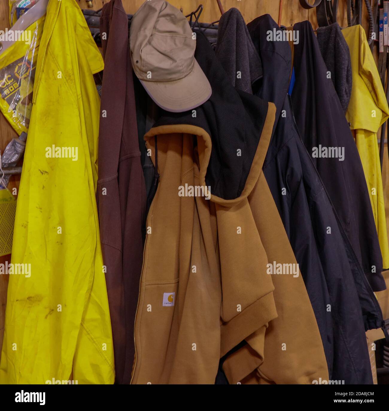 Work coats hi-res stock photography and images - Alamy
