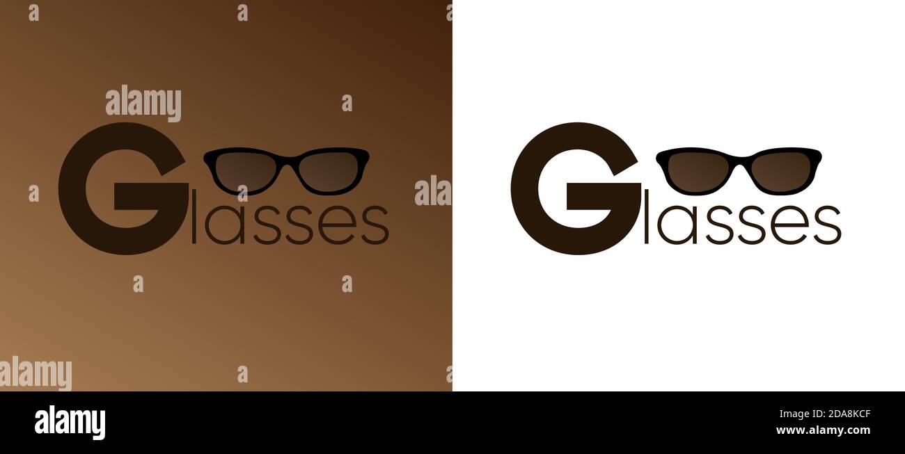 Eyeglasses label Stock Vector Images - Alamy