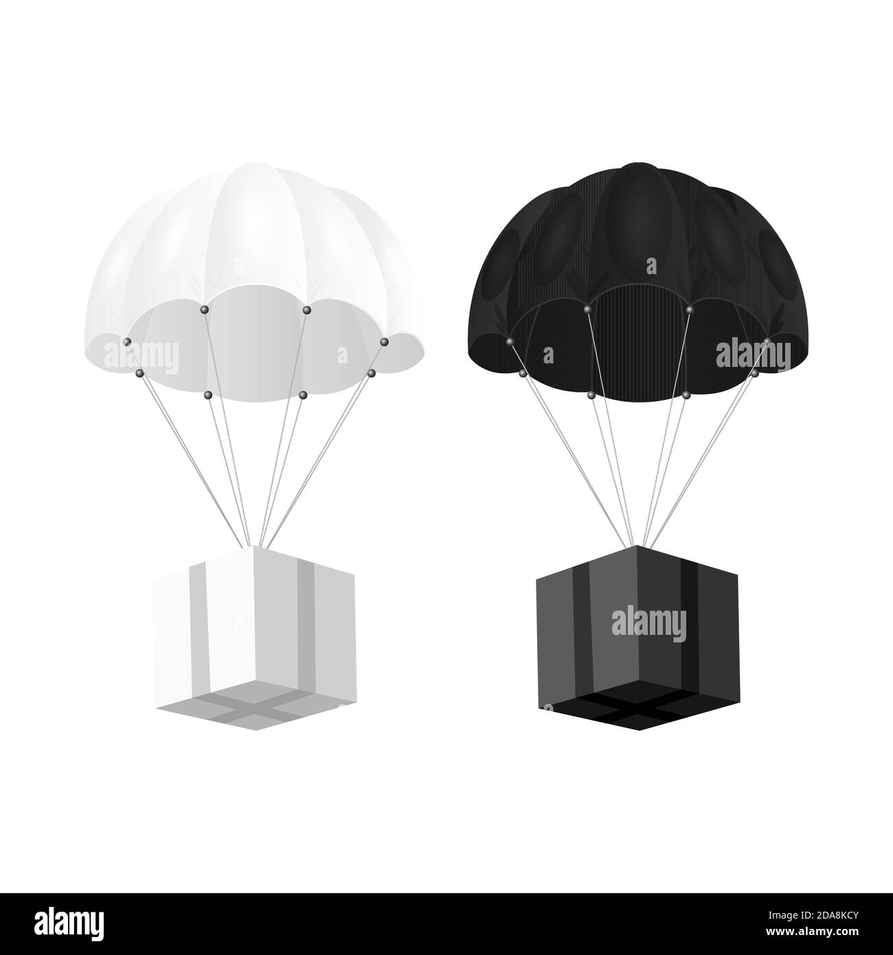 Vector Parachute Png