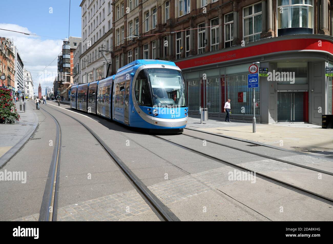 West midlands metro tramway hi-res stock photography and images - Alamy