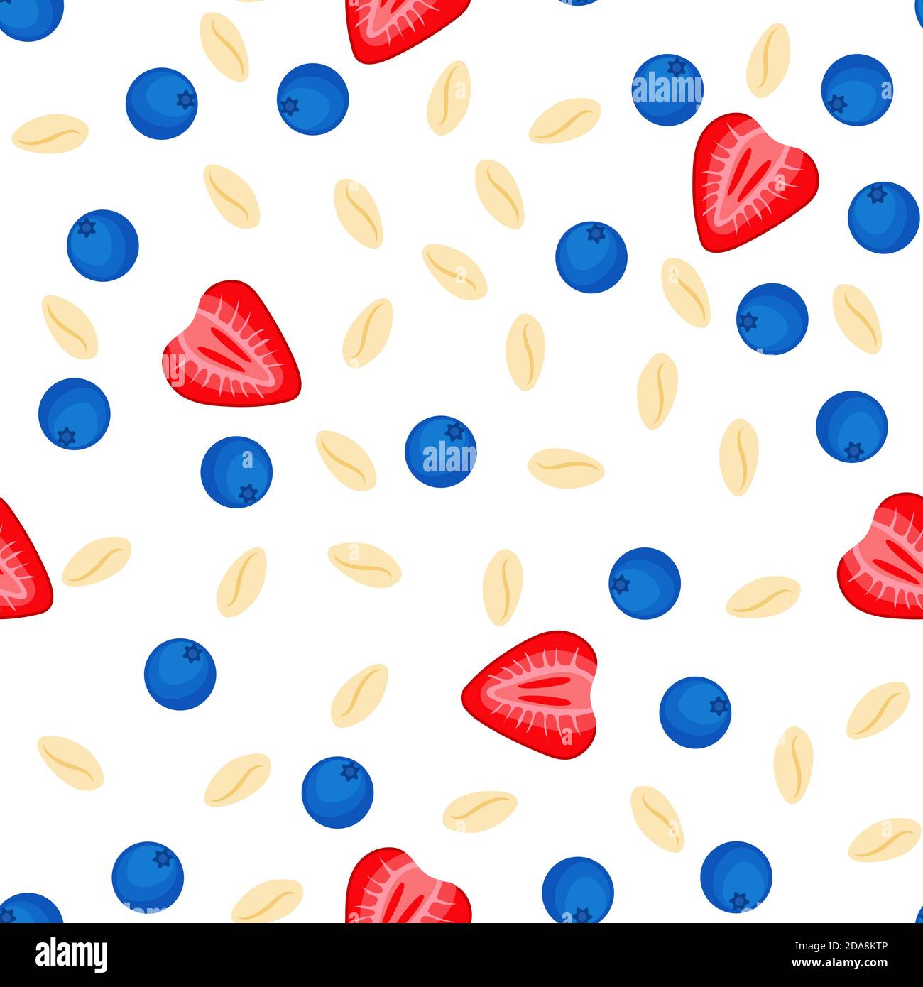 Fruit granola on white Stock Vector Images - Alamy