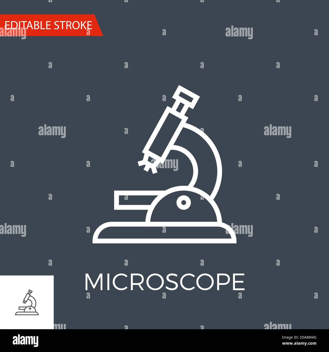 Microscope Vector Icon Stock Vector Image & Art - Alamy