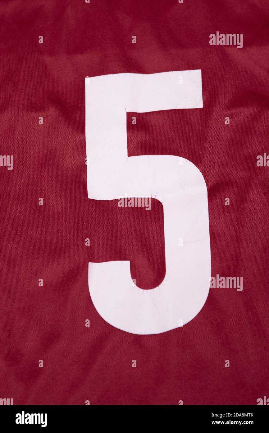 Number Five Shirt High Resolution Stock Photography and Images - Alamy