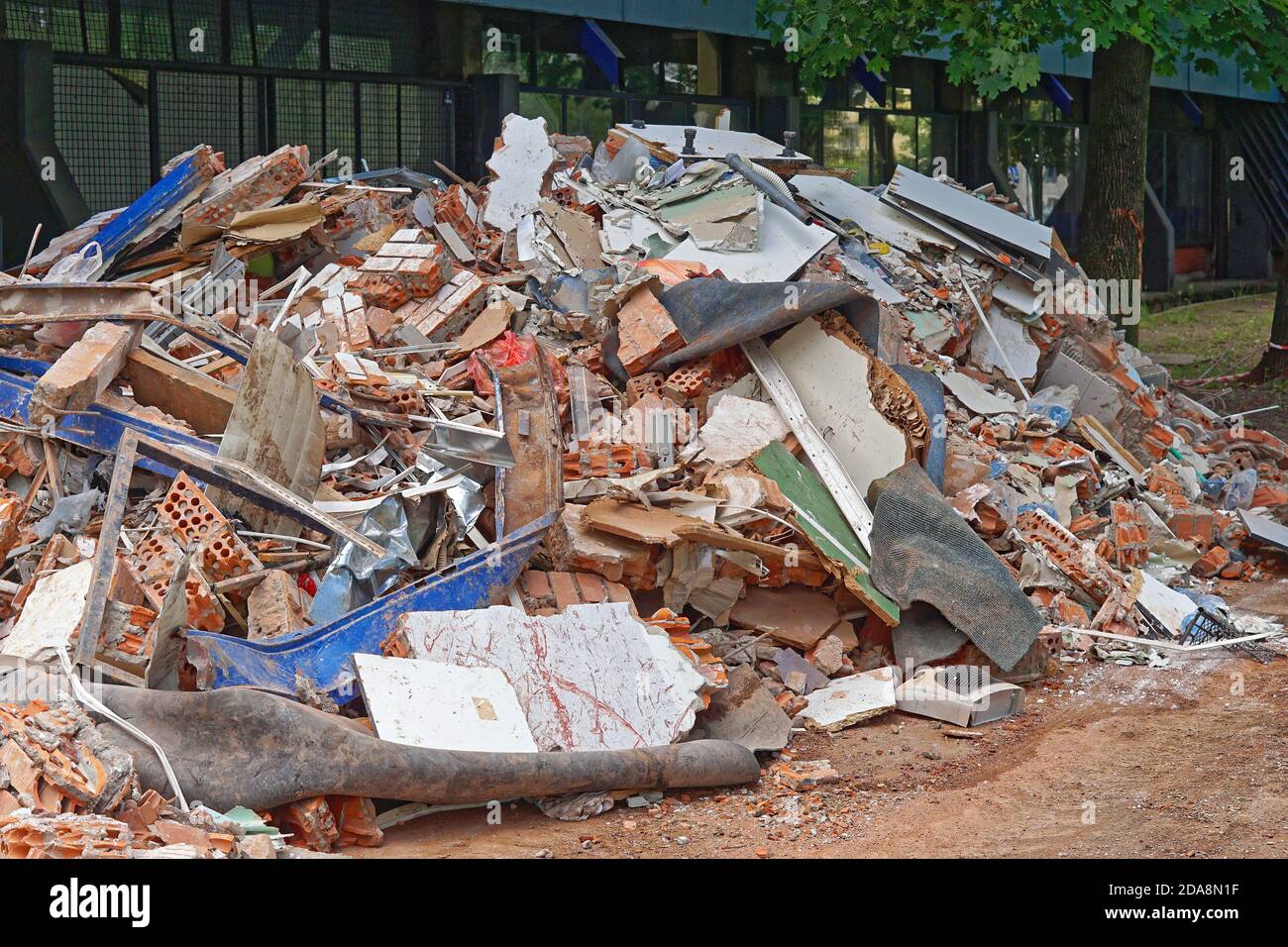 Pile of construction waste hi-res stock photography and images - Alamy