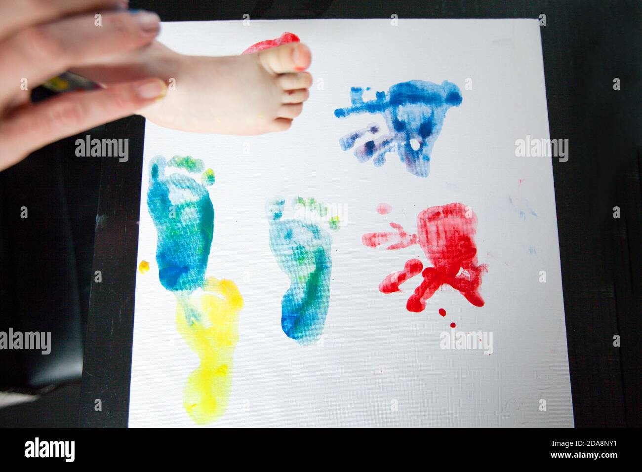 Baby paint hi-res stock photography and images - Alamy