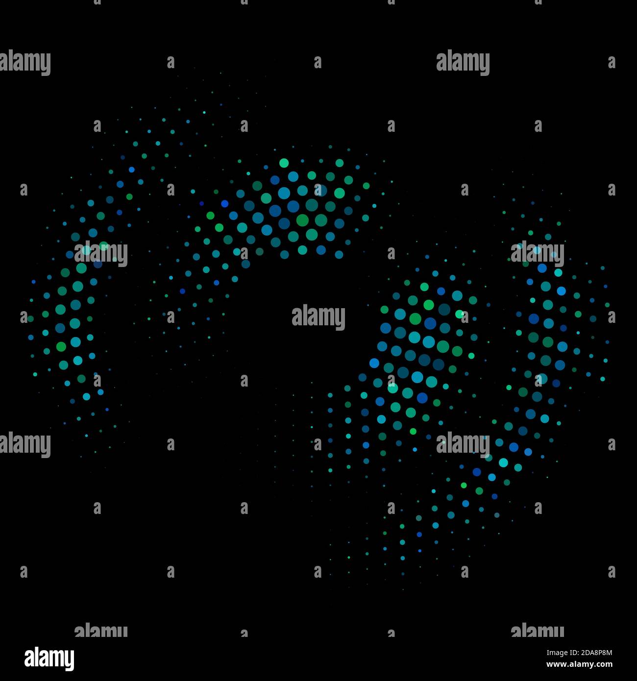 Abstract Circle Dot Background. Illustration Stock Photo - Alamy