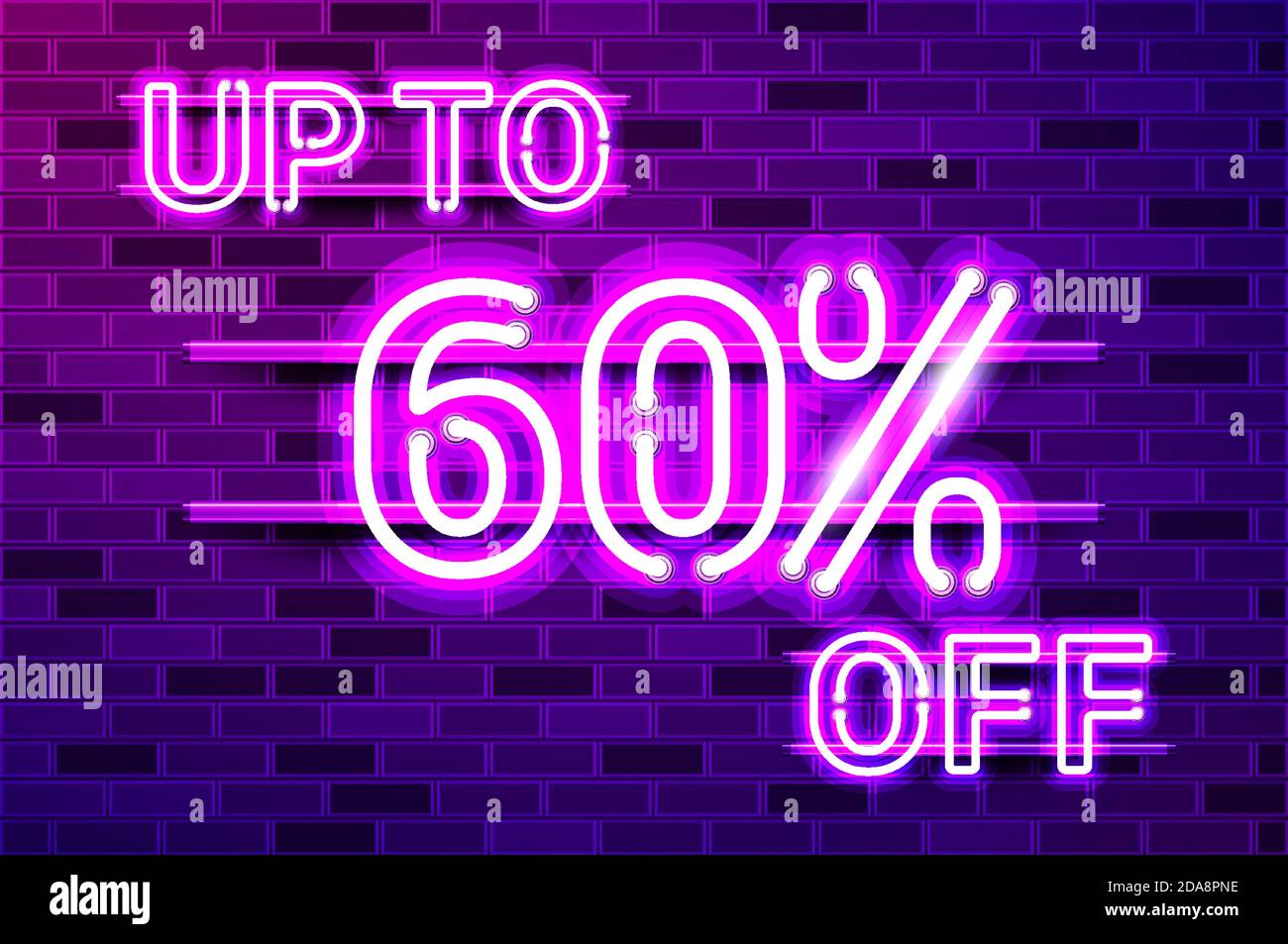 Sign 60 percent off Stock Vector Images - Alamy