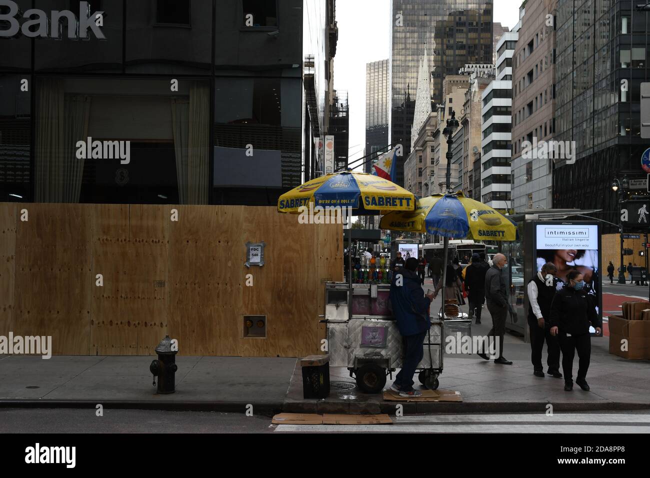 Window display in New York City, USA on November 3,2020 Stock Photo - Alamy