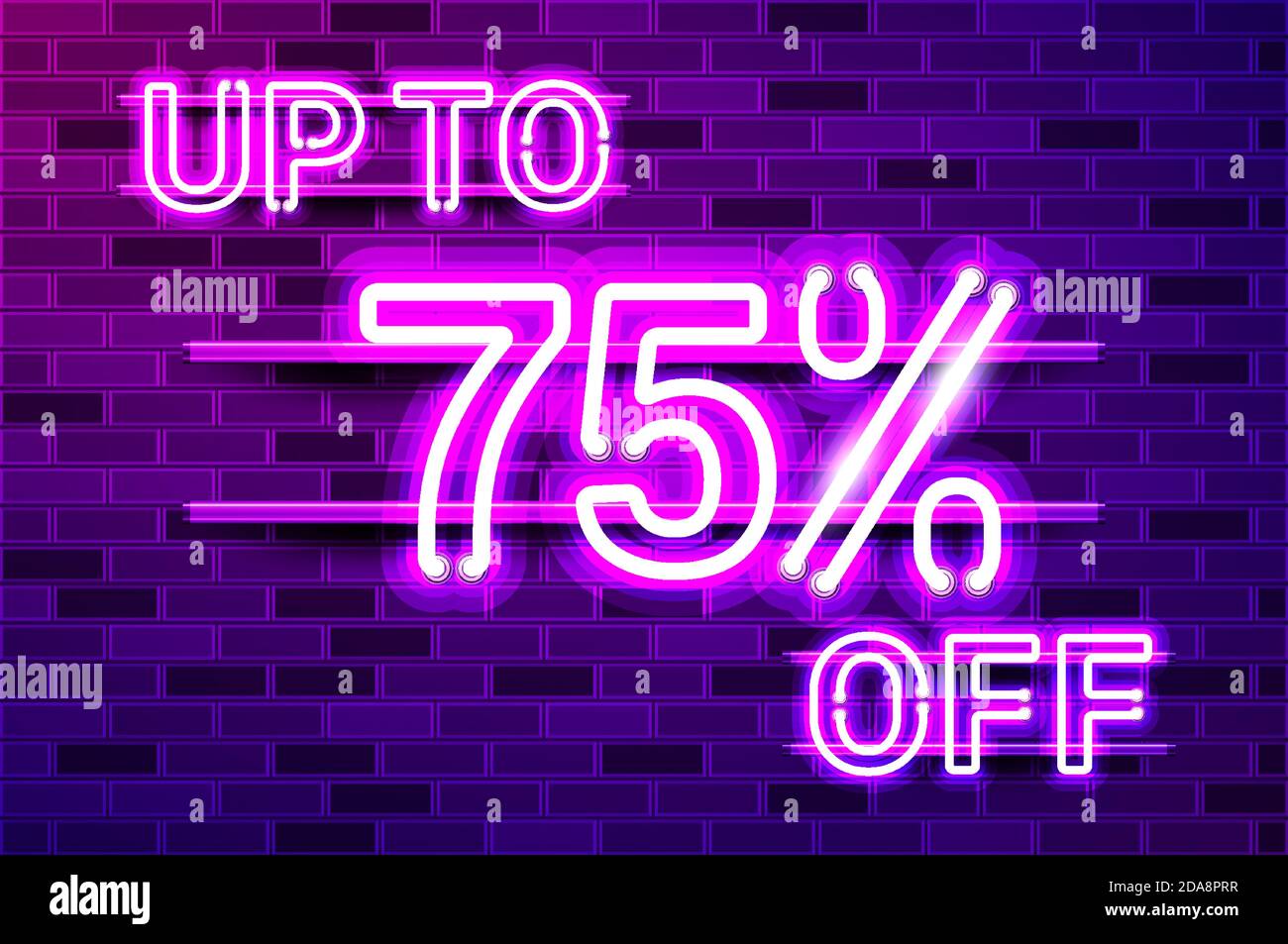 $75 off realistic neon hi-res stock photography and images - Alamy